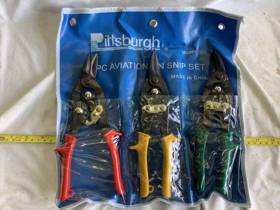 Pittsburgh 3pc Aviation Tin Snip Set - Quick Bids