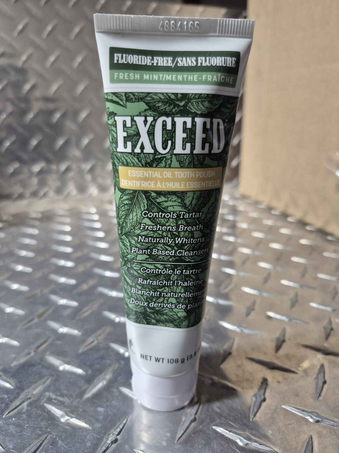 Exceed fluoride free toothpaste - Quick Bids