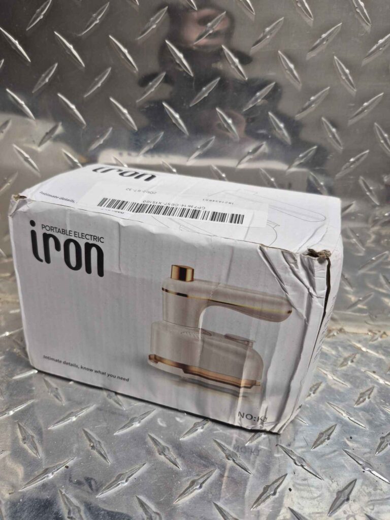 Portable electric iron - Quick Bids