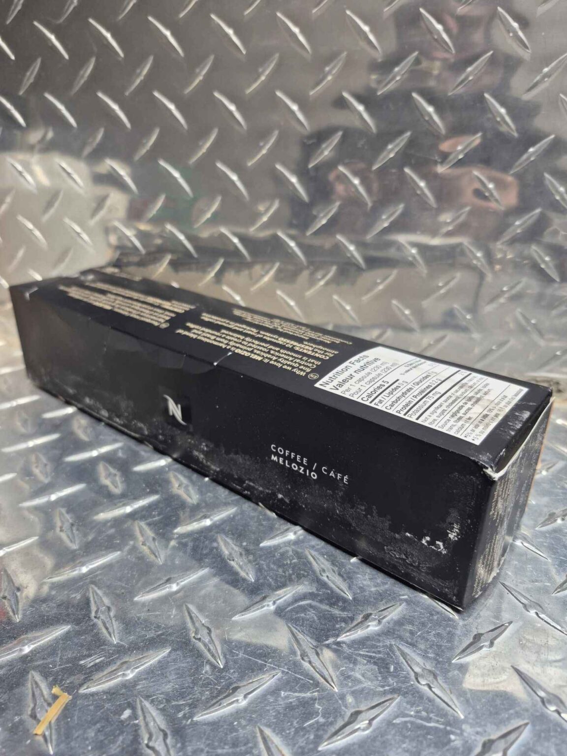 Nespresso coffee pods box of 10 date is current packaging distressed ...