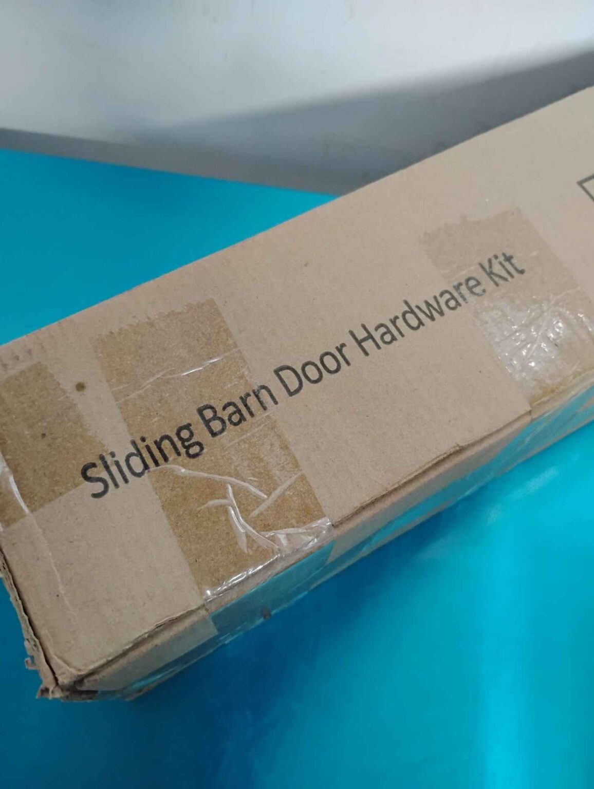 Sliding barn door hardware kit - Quick Bids