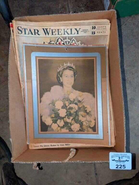 1950s Star Weekly magazines - Quick Bids
