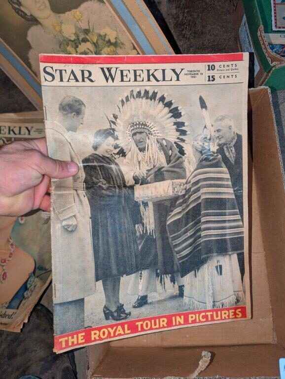 1950s Star Weekly magazines - Quick Bids